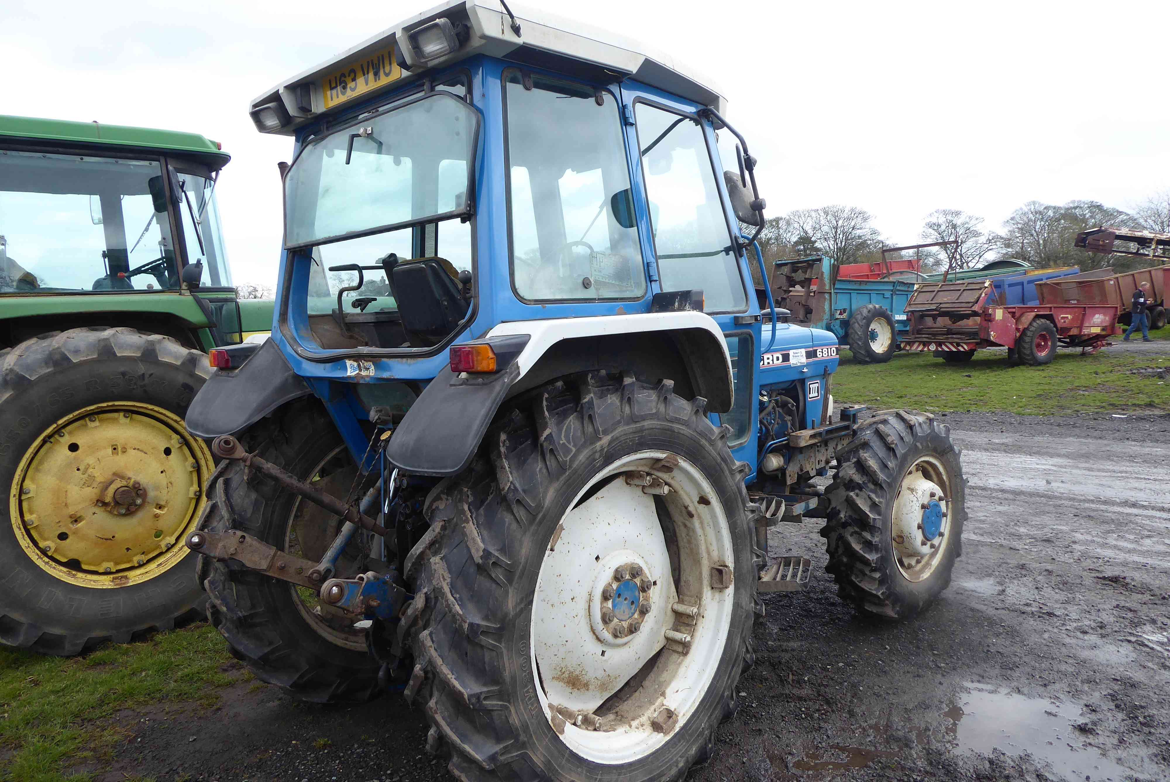 5011 Ford 6810 4wd, 1991, Super Q cab, ex farm, wo