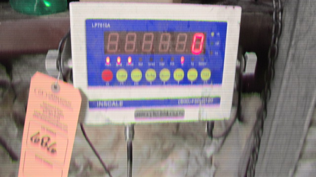 INSCALE DIGITAL SCALE #5000 CAP. W/RAMP MODEL-LP7510A