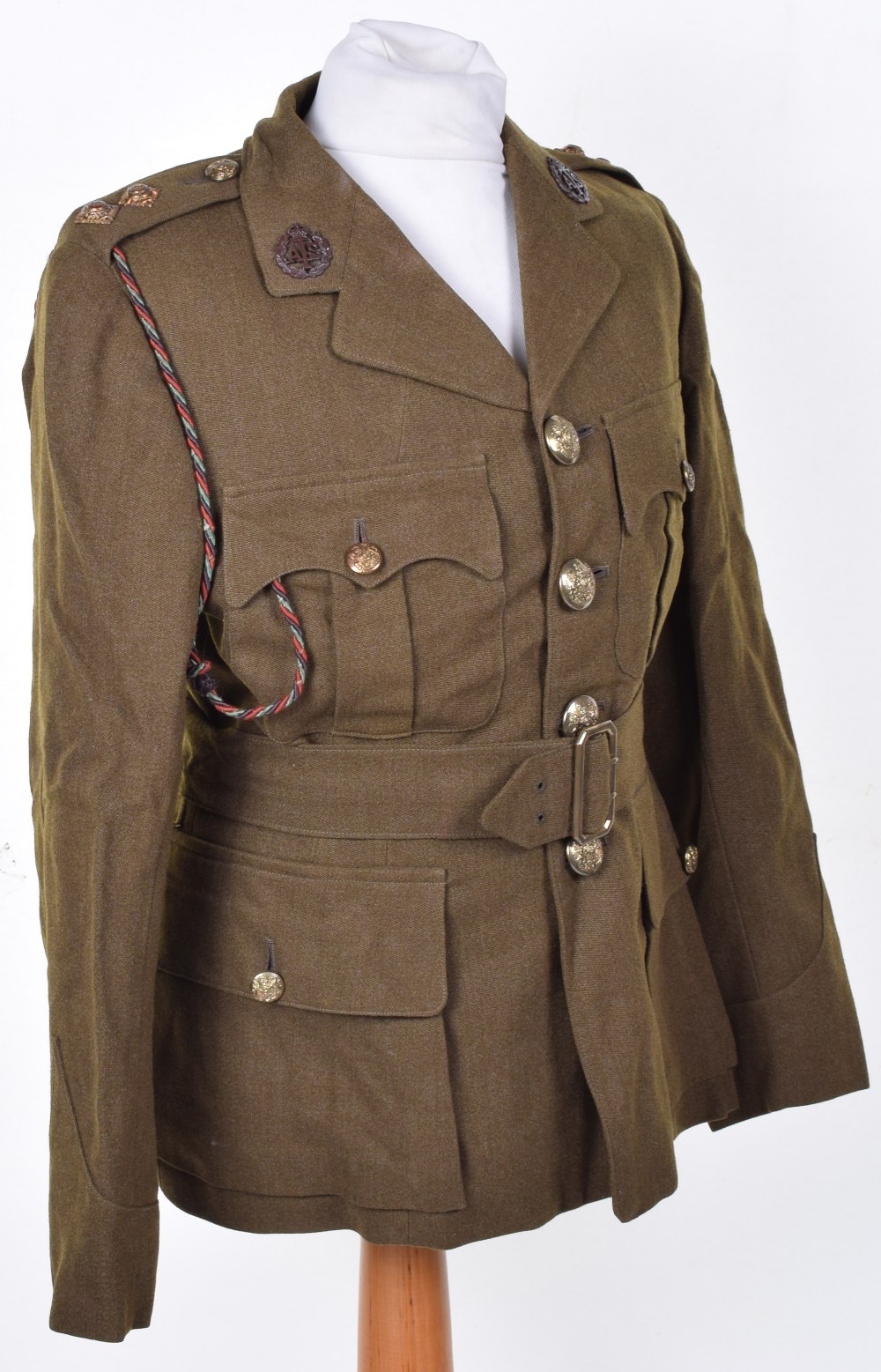 WW2 ATS Uniform Grouping, consisting of four pocket officers service ...