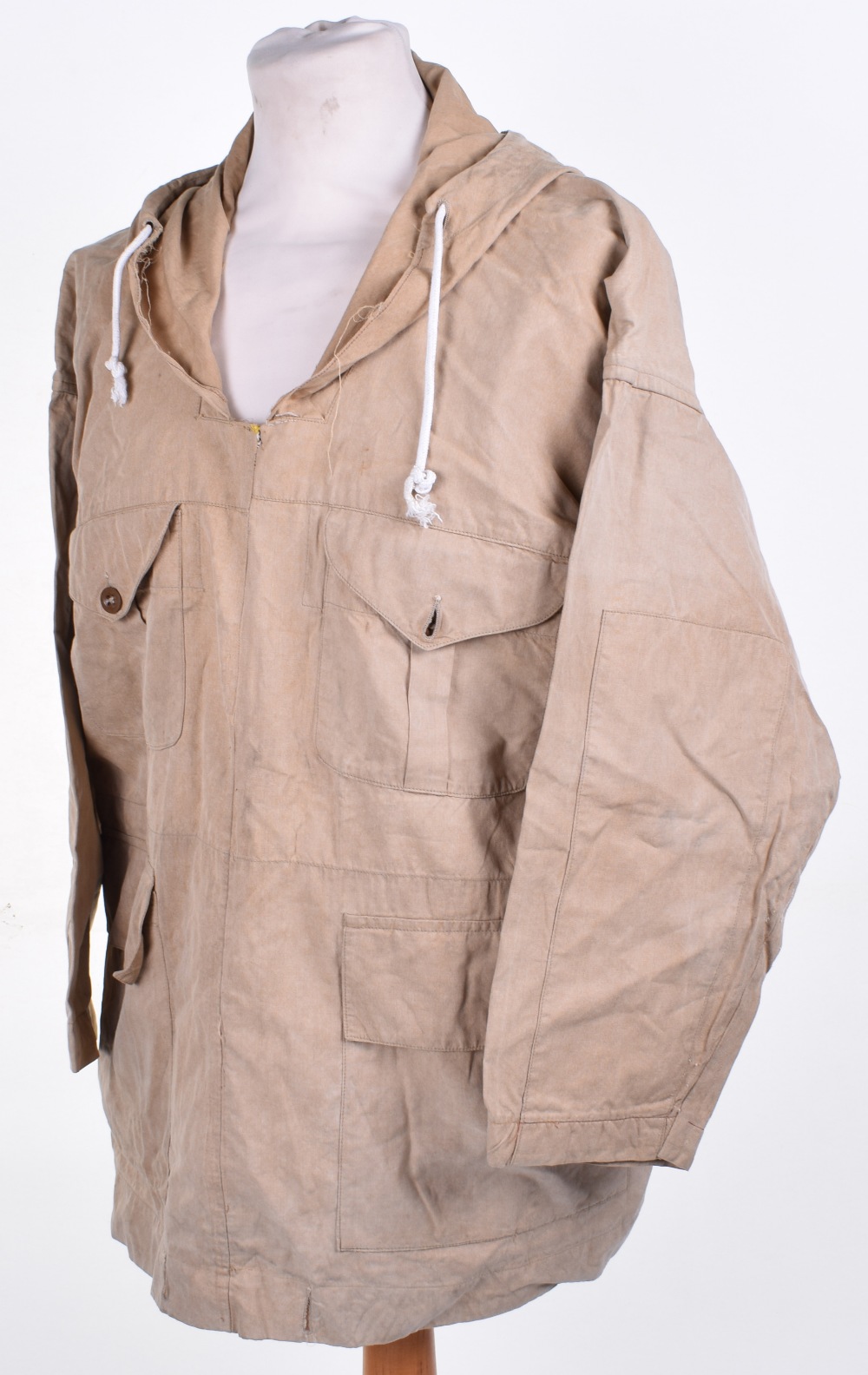 WW2 SAS Windproof Smock, good worn example of the windproof smock as ...