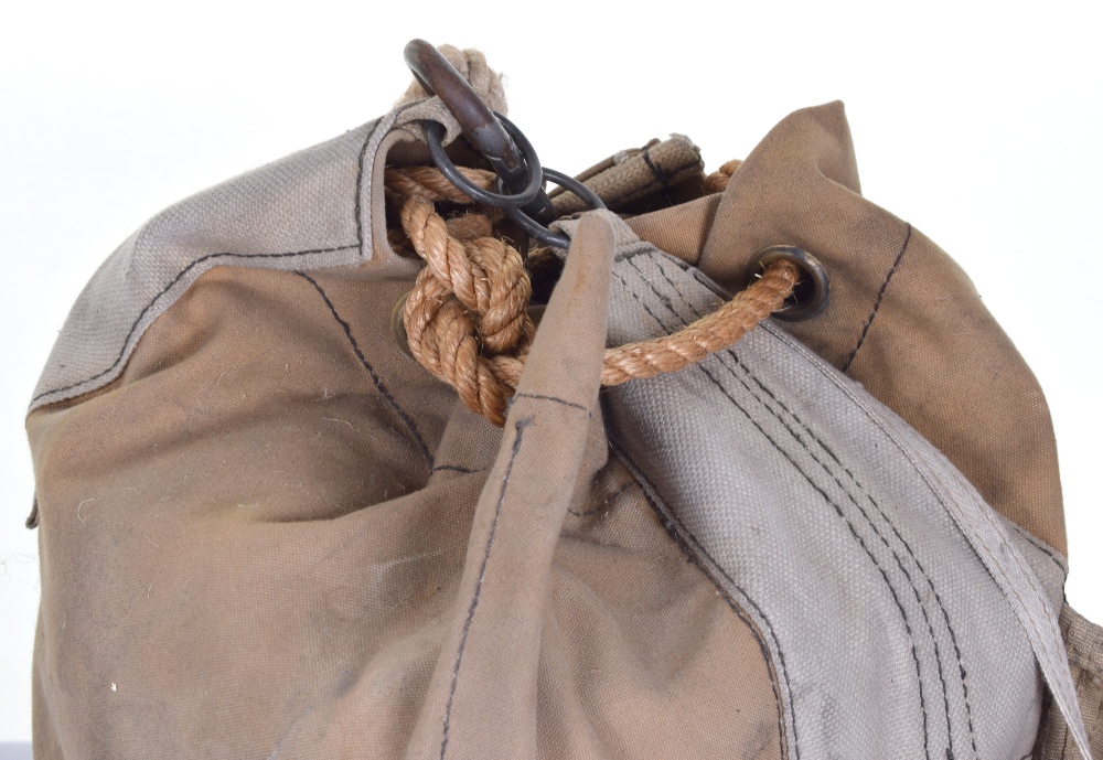 WW2 British Airborne Forces Equipment Parachute Drop Leg Bag, heavy ...