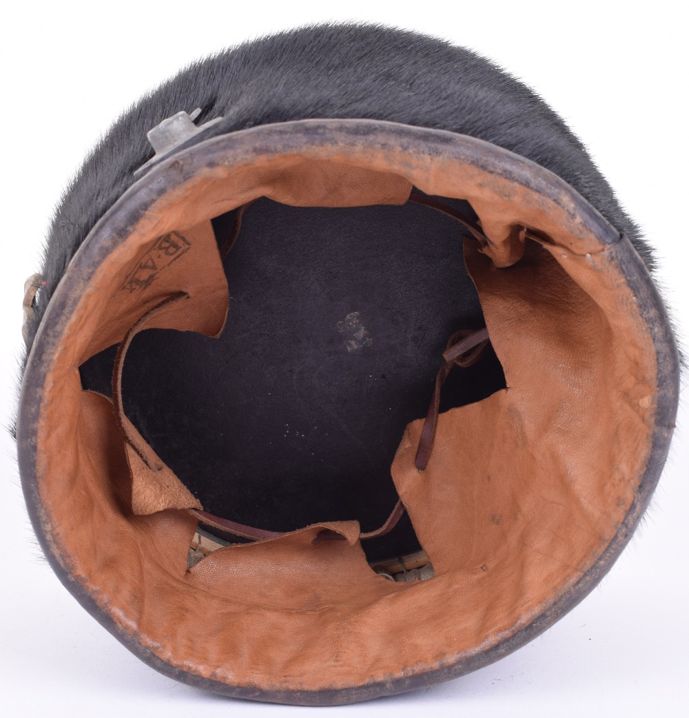 Imperial German Hussars Busby, good wartime example of an other ranks ...