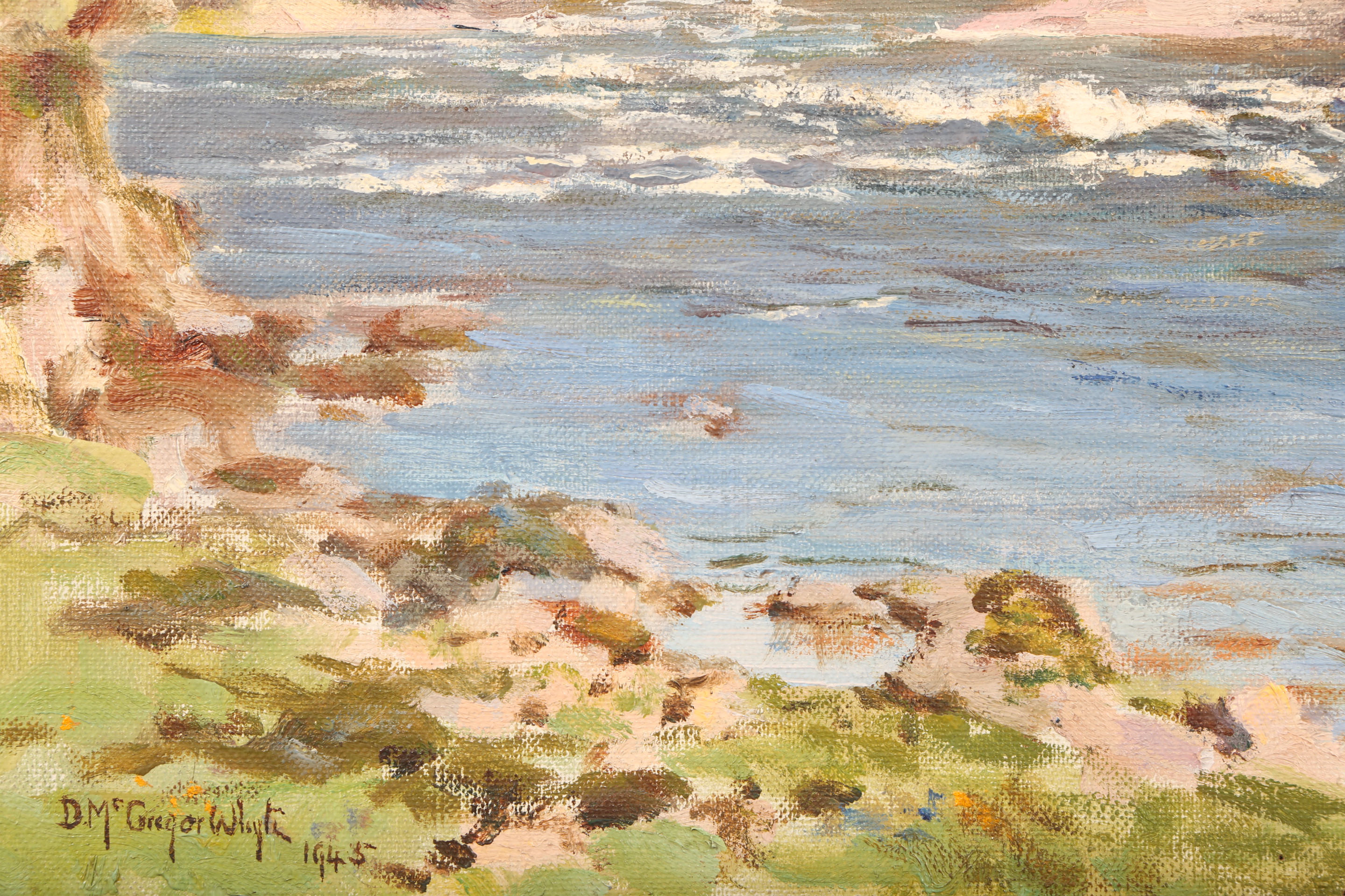 Duncan MacGregor Whyte (Scottish 1866-1953) ARR, Framed oil on canvas ...