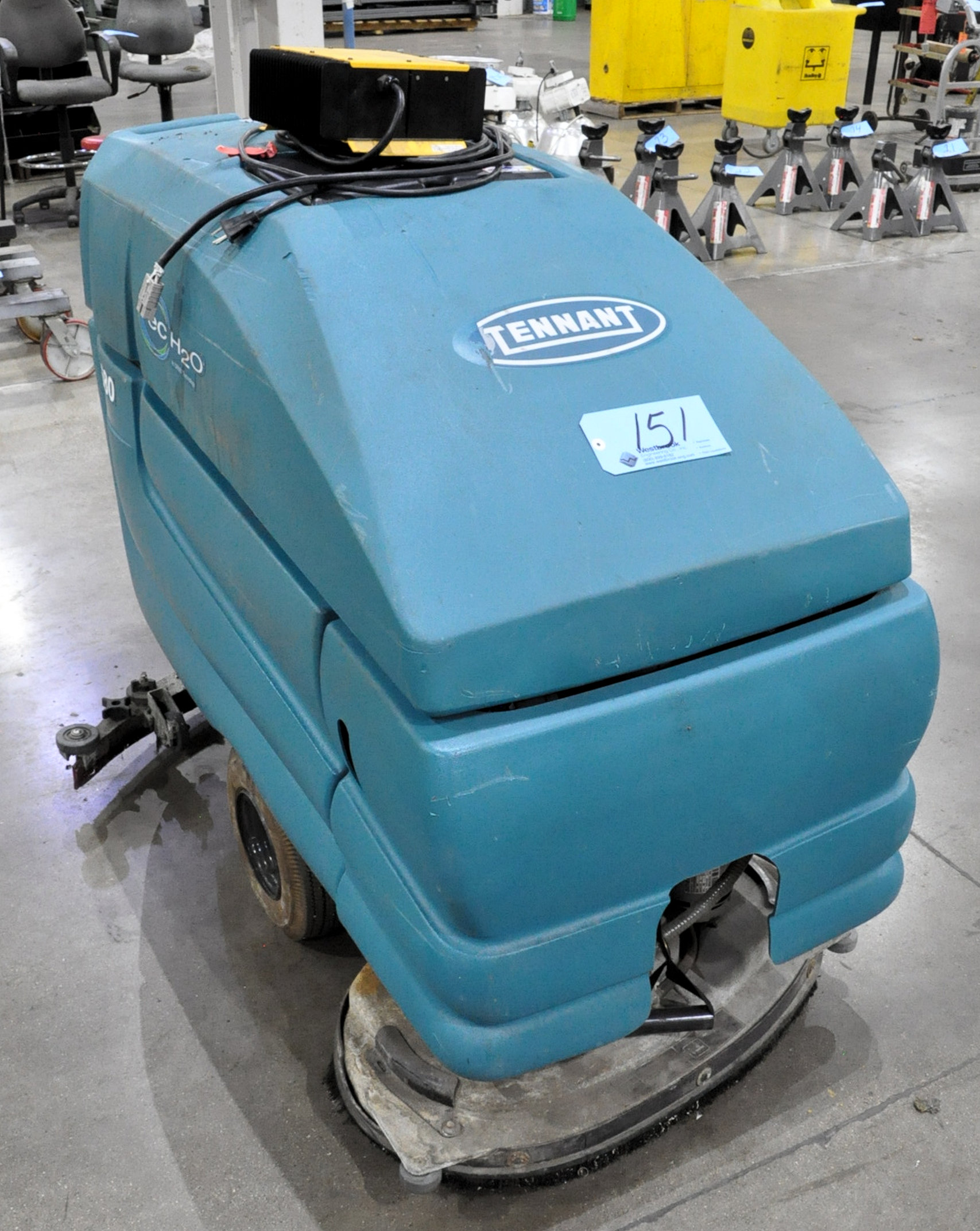 Tennant Model 5680, (Ionizing) Electric Walk Behind Floor Scrubber, S/n ...