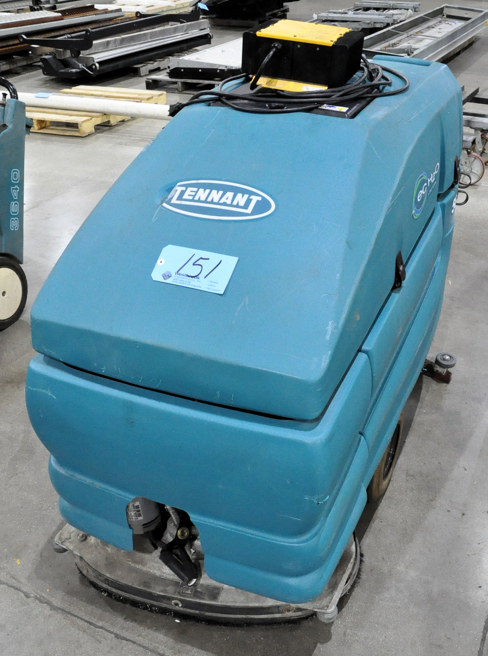 Tennant Model 5680, (Ionizing) Electric Walk Behind Floor Scrubber, S/n ...