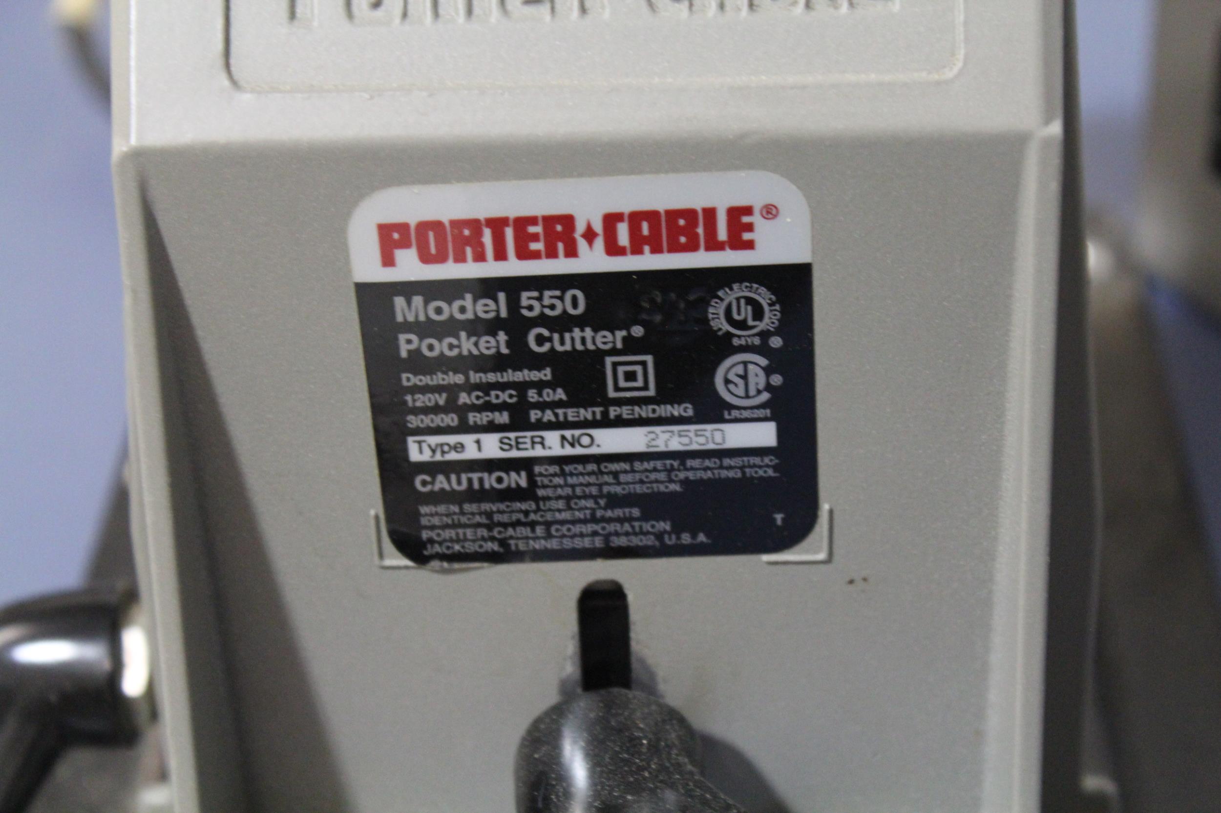 Porter Cable Model 550 Pocket Cutter