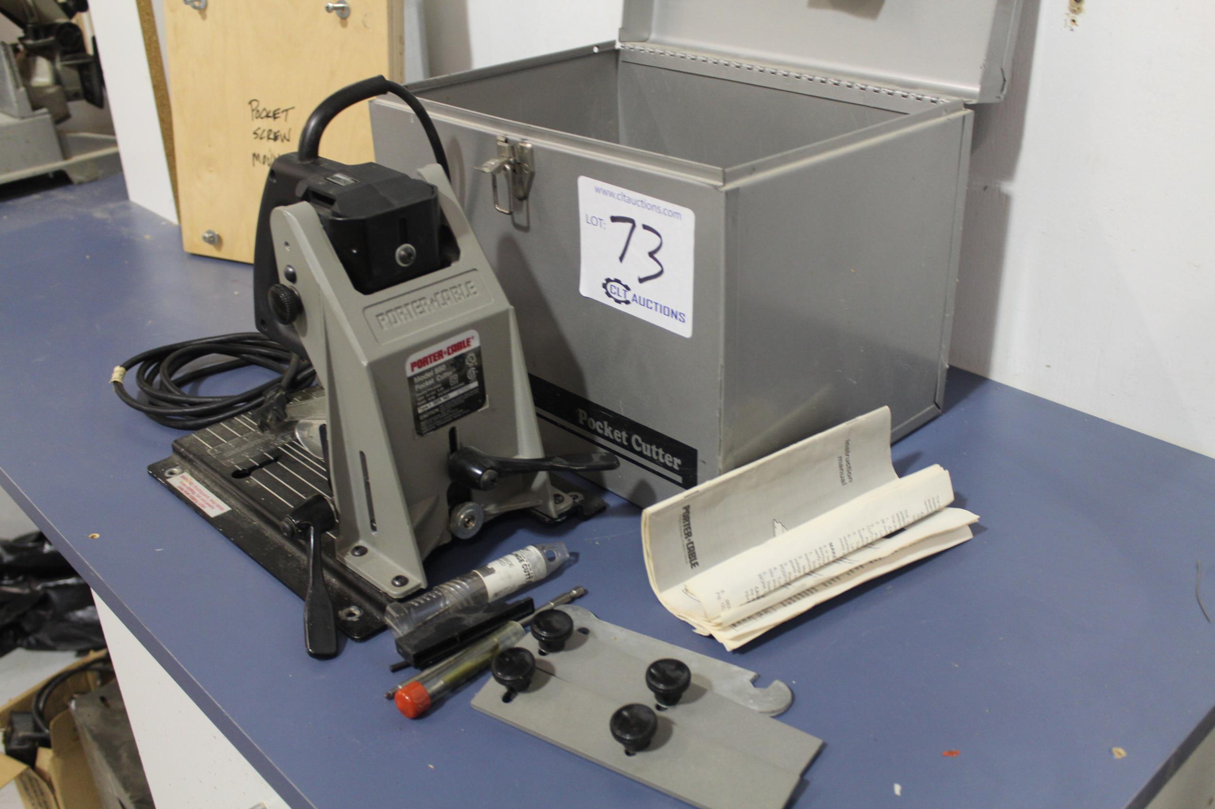 Porter Cable Model 550 Pocket Cutter
