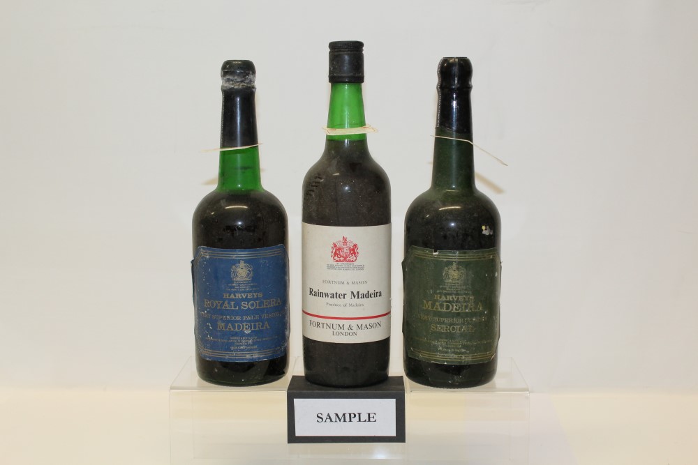 Madeira - ten bottles including: Harveys - auctions & price archive