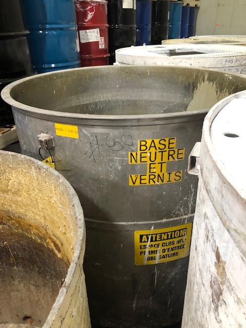 Tank varnish, 500 gals Stainless Steel//Réservoir de vernis, 500 gals ...