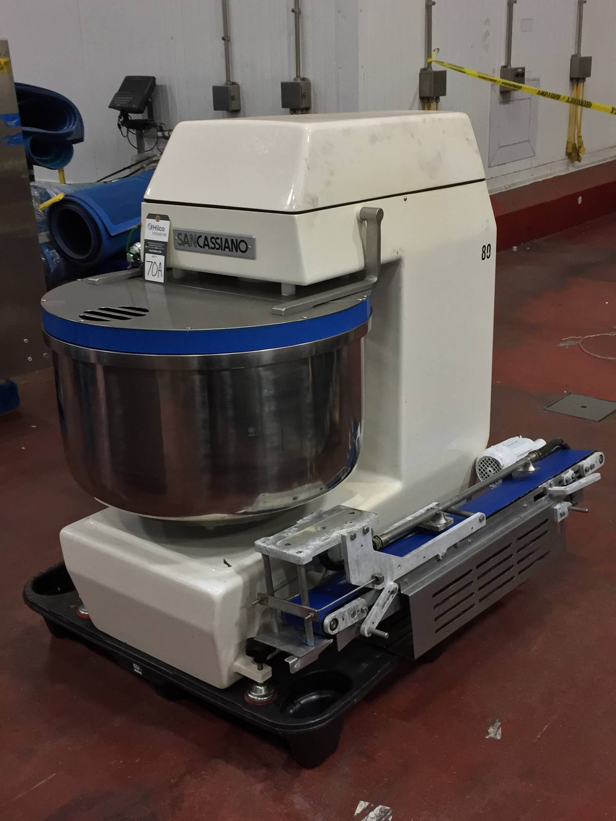 San Cassiano Spiral Mixer, Model-F3X, S/N-15551, Year-2012, 80 kg Capacity