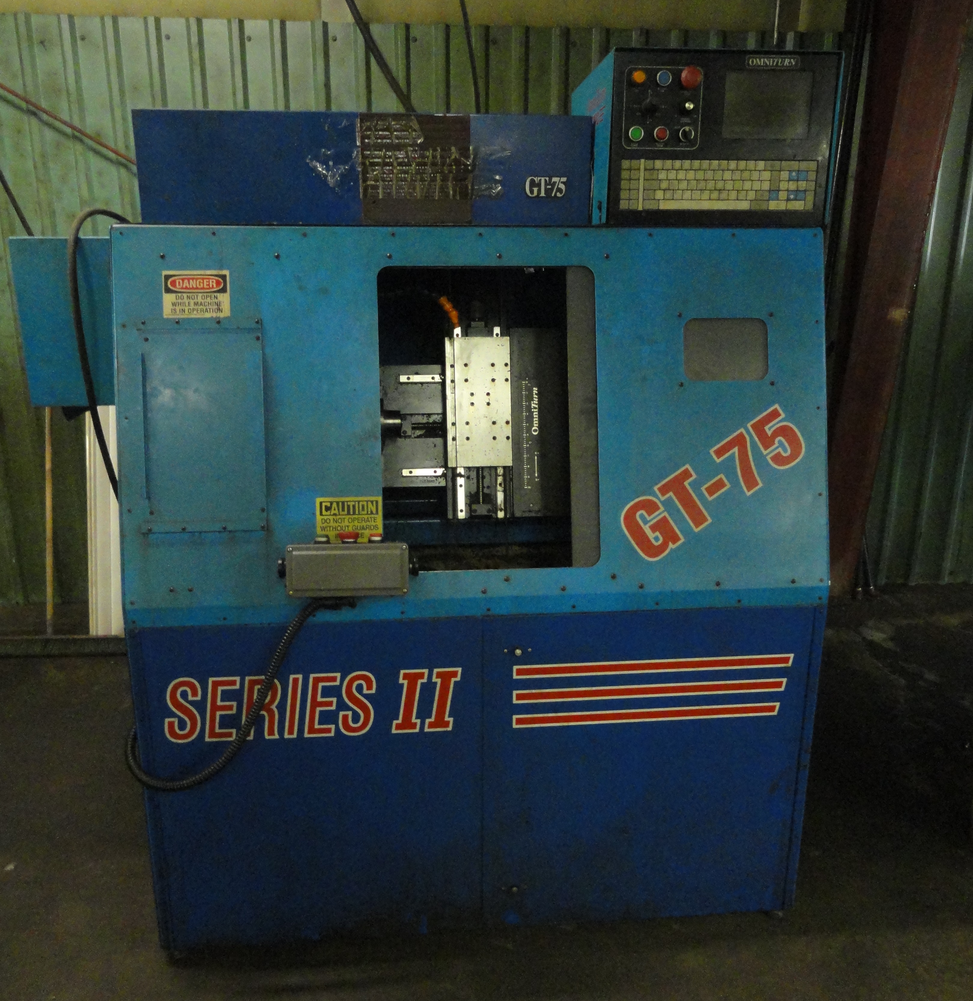 Omni Turn GT-75 CNC Gang Style Turning Center, Omni Turn CNC Control ...