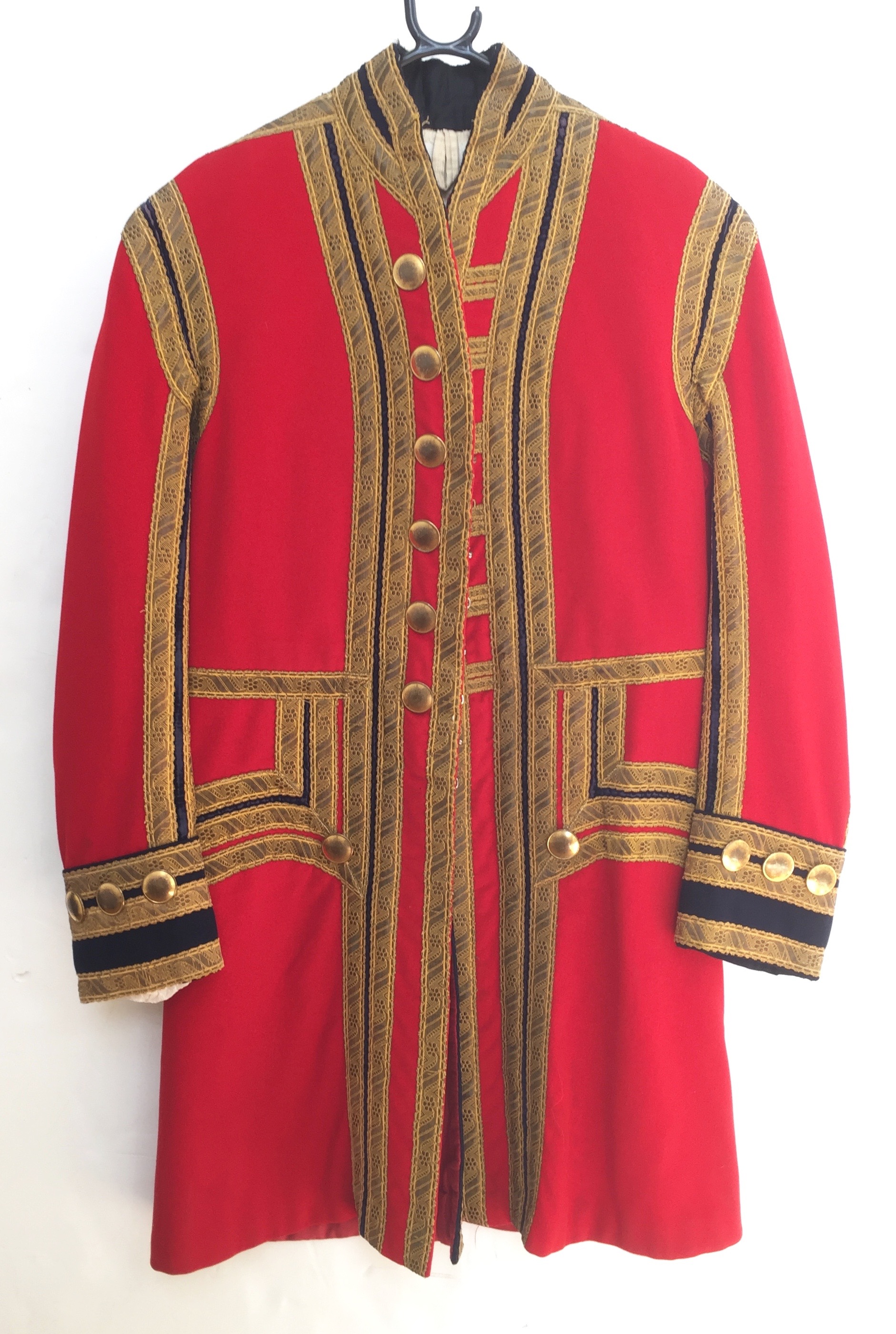 British Royal Household Livery Jacket. A three quarter length example ...