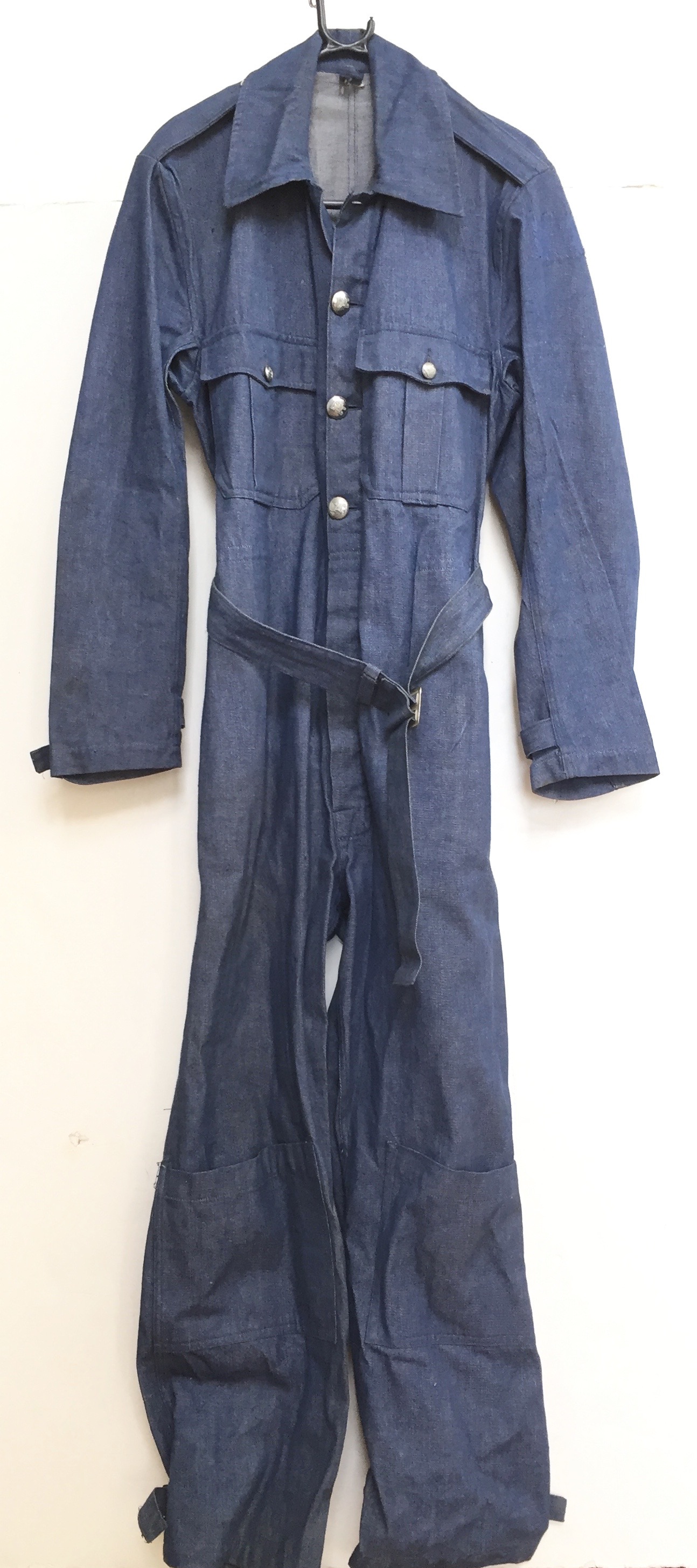 Pre WW2 British Civil Air Guard Denim Flying Overalls. A very good and ...