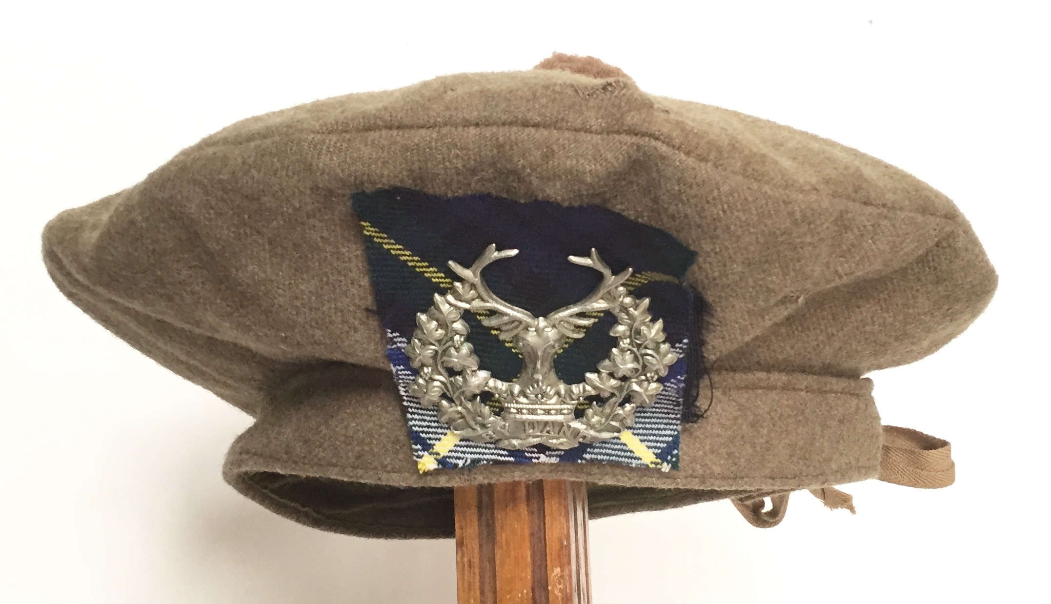 WW1 Period Scottish Highland Regiment Tam O’Shanter. A good example of ...