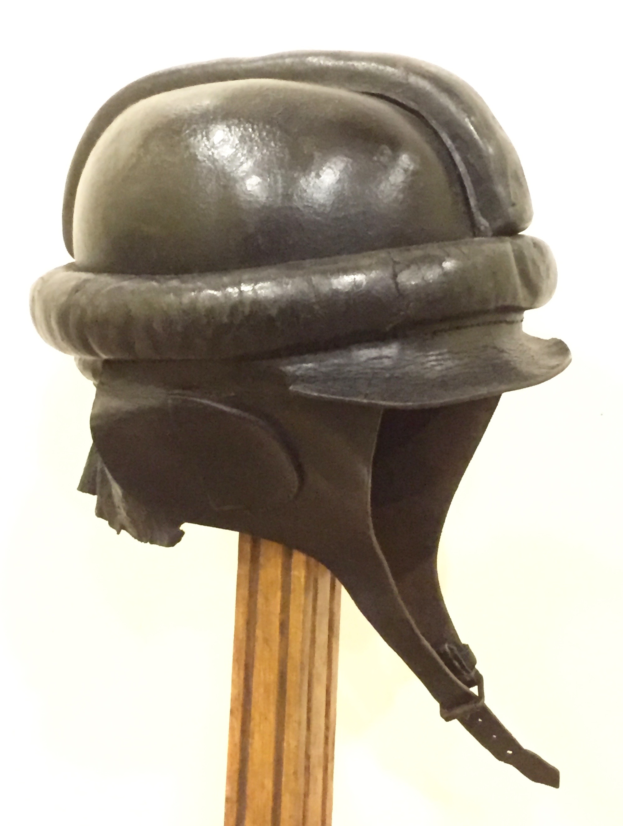 German WW1 1918 Imperial German Air Service Issue Flying Helmet. a good ...