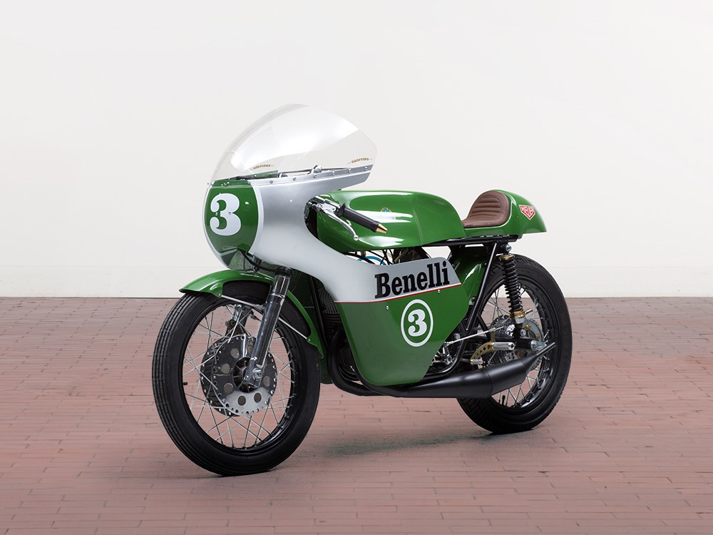 Benelli 250 Racing Motorcycle, Replica of the Original, 1968 Benelli ...