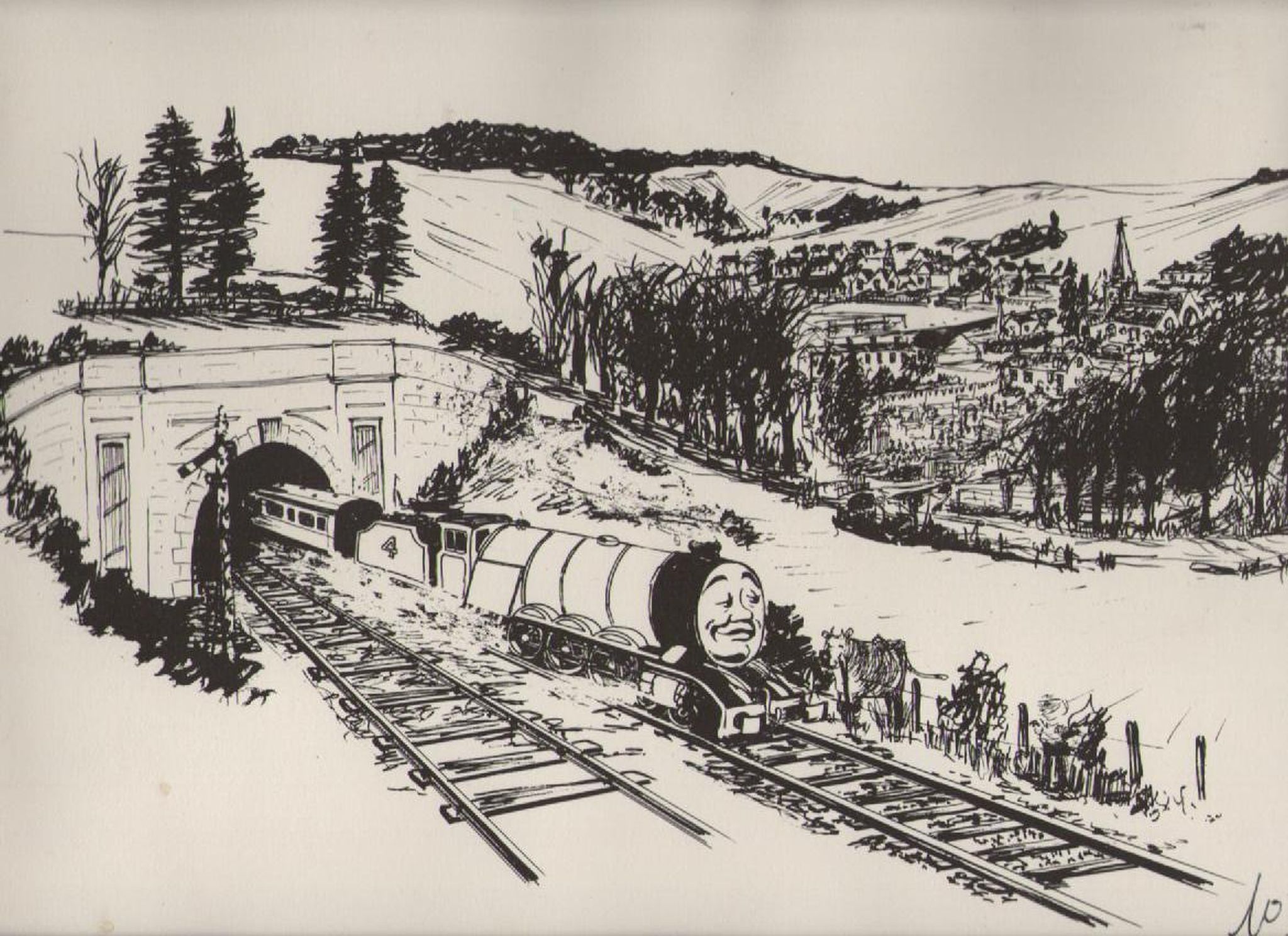 Literature - Rev Wilbert Awdry, author of the 'Thomas the Tank Engine ...