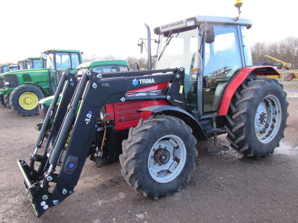Massey Ferguson 4255 Tractor with Trima 3.0+ Front Loader. V5 will be ...