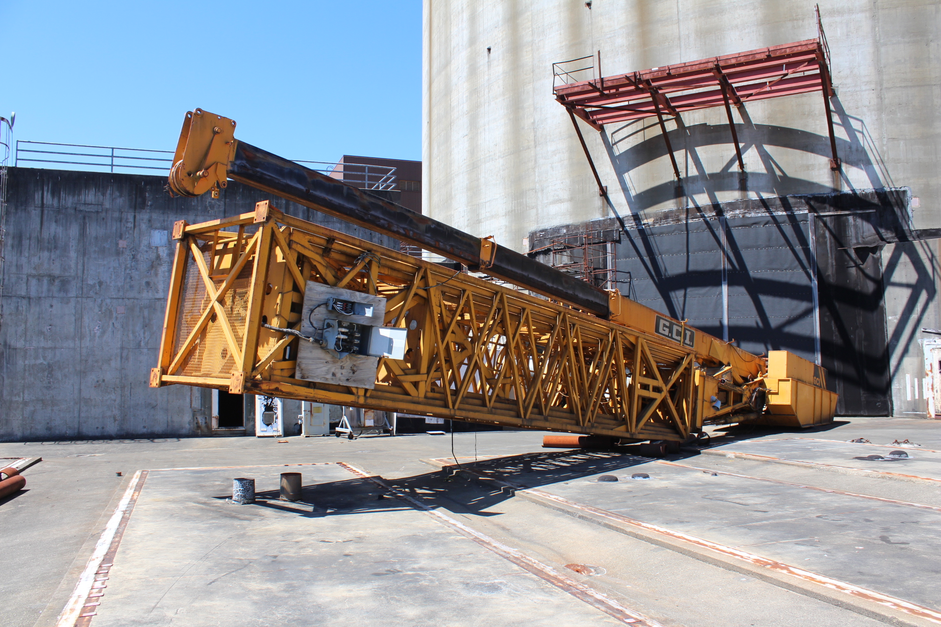 GCI Model 5400 30 Ton Capacity Tower Crane; Serial Number 1276; AC ...