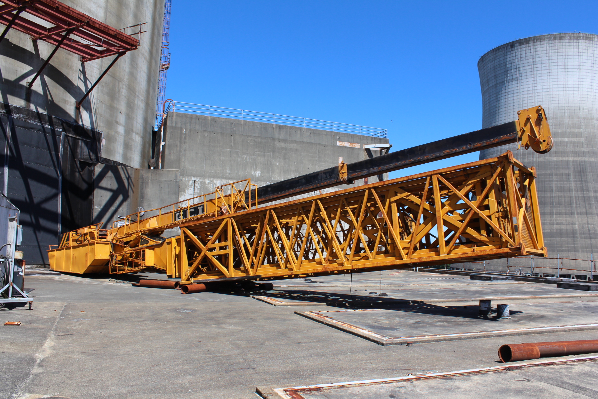 GCI Model 5400 30 Ton Capacity Tower Crane; Serial Number 1276; AC ...