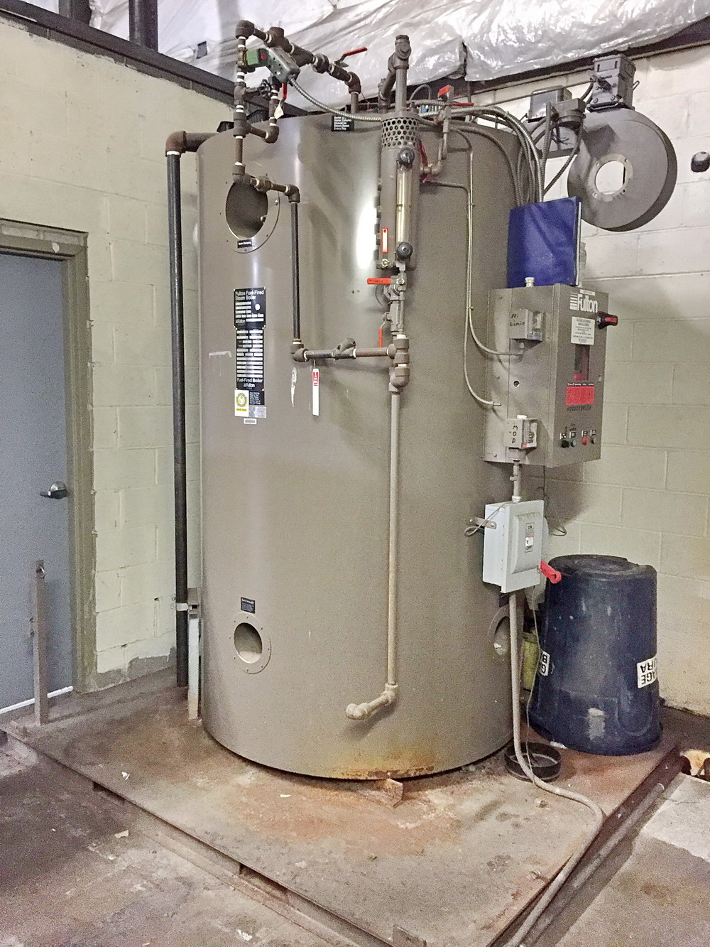 Vulcan 60HP Natural Gas Fired Boiler, Model ICS60, S/N NB 98422 ...