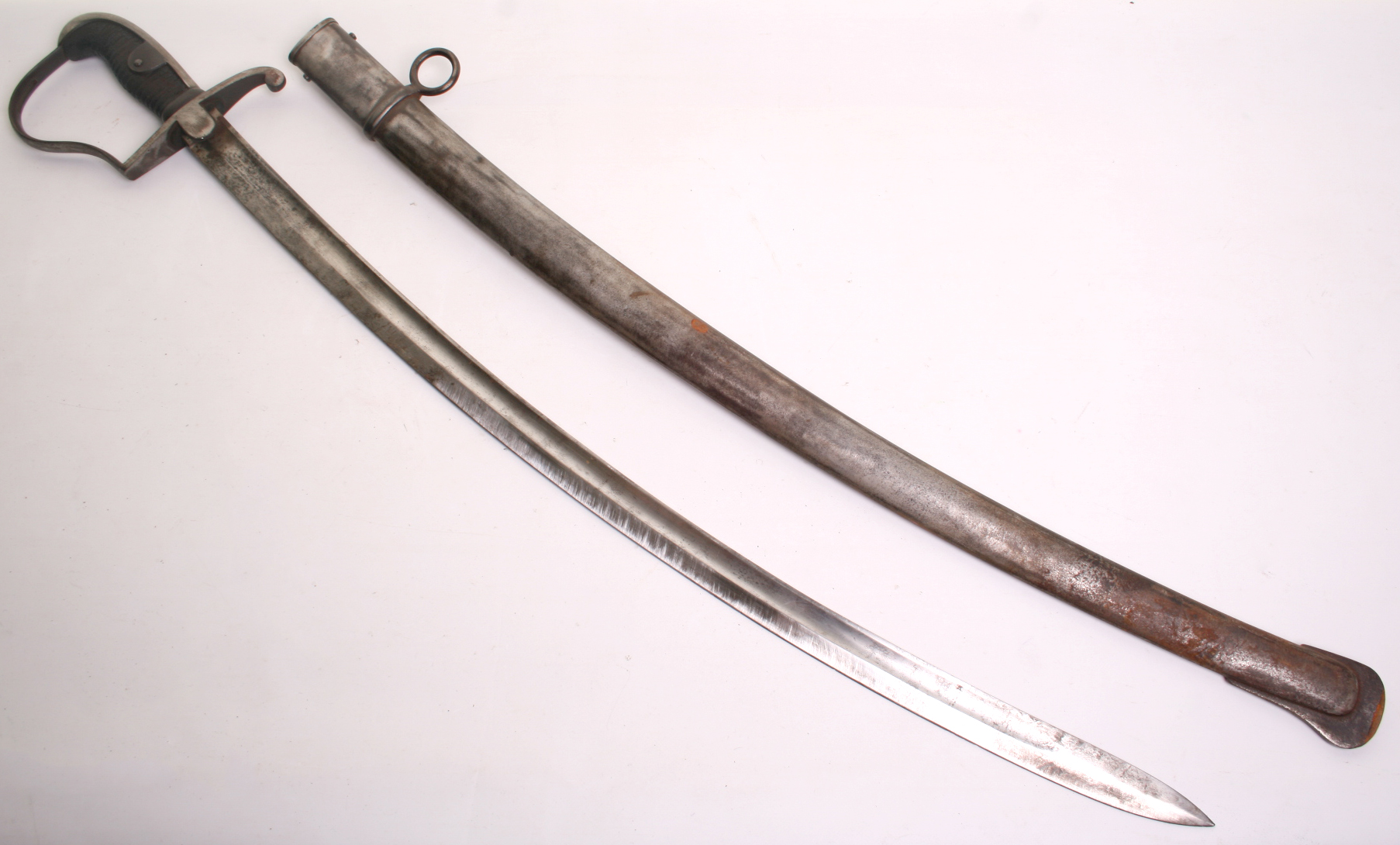 Imperial German Prussian Artillery Sword, complete with its steel ...