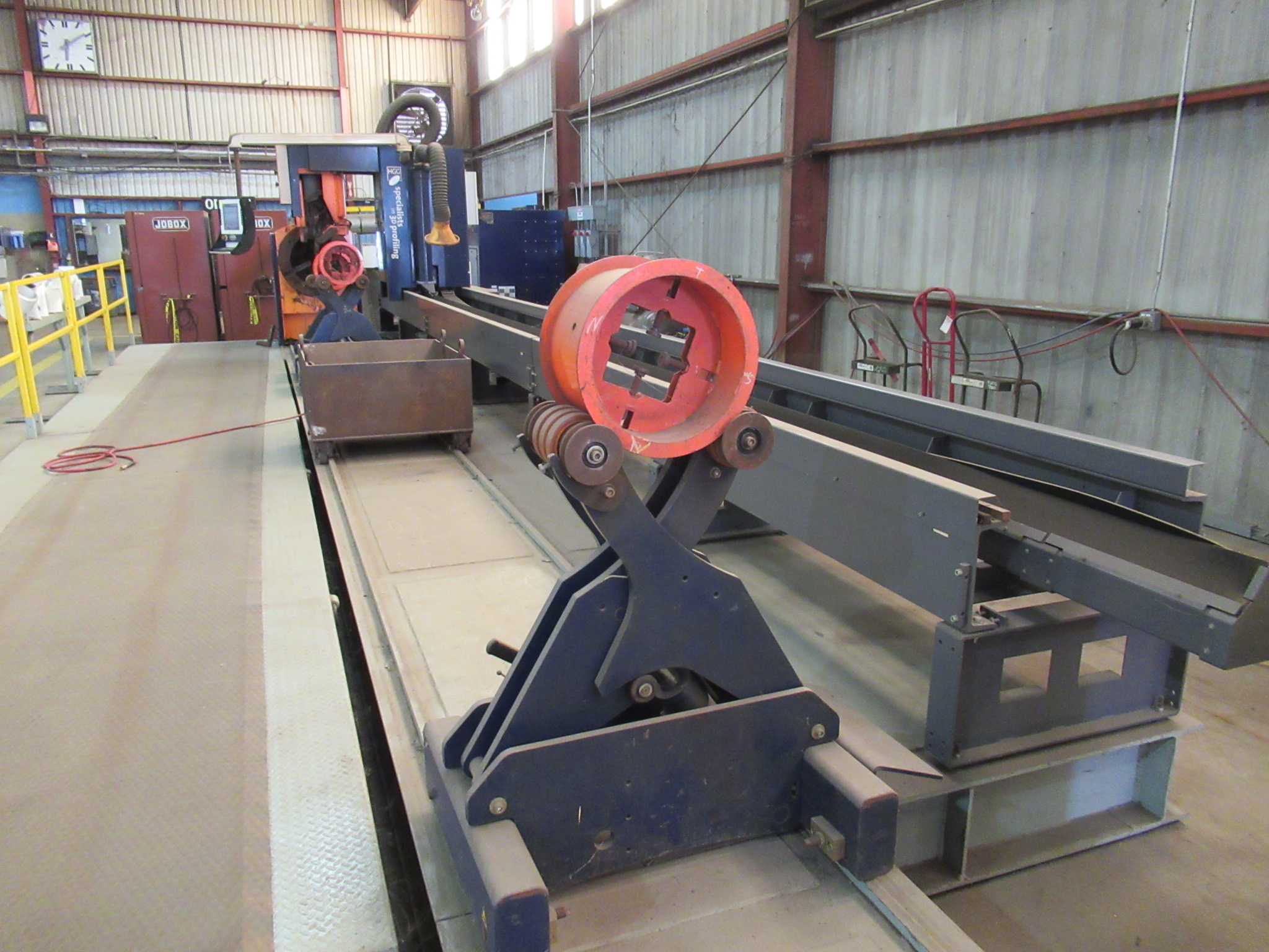 CNC 3D PIPE PROFILING MACHINE, HGG MDL. MPC 450/500, new 2014, 1.89” to ...