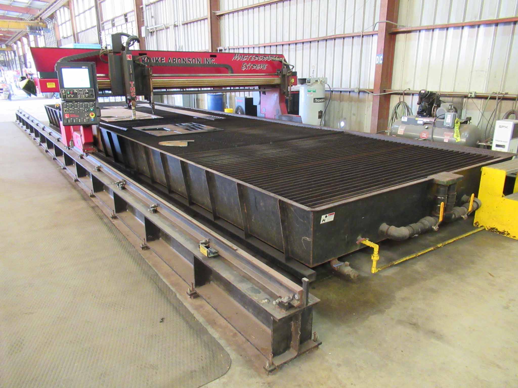 CNC PLASMA CUTTING TABLE, KOIKE ARONSON MASTERGRAPH EXTREME MDL. 3100 ...