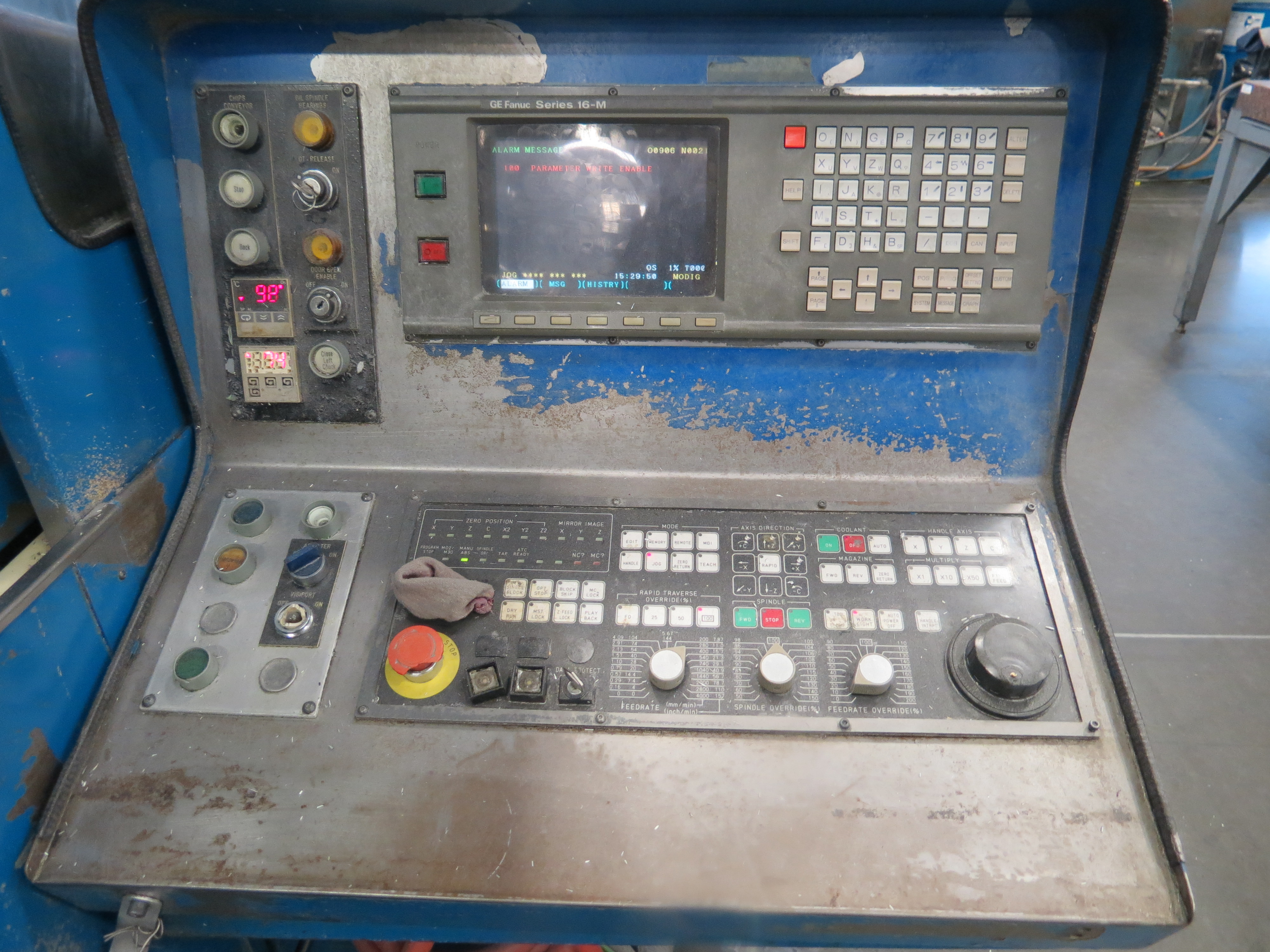 Modig MD7200 CNC Extrusion Milling Machines, Fanuc 16M ctrl, 20K RPM ...