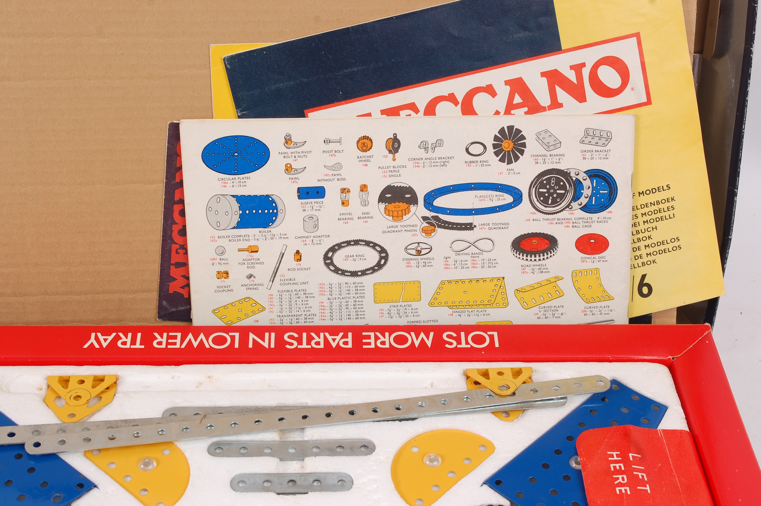 MECCANO; A collection of 3x blue box vintage Meccano sets - Set number ...