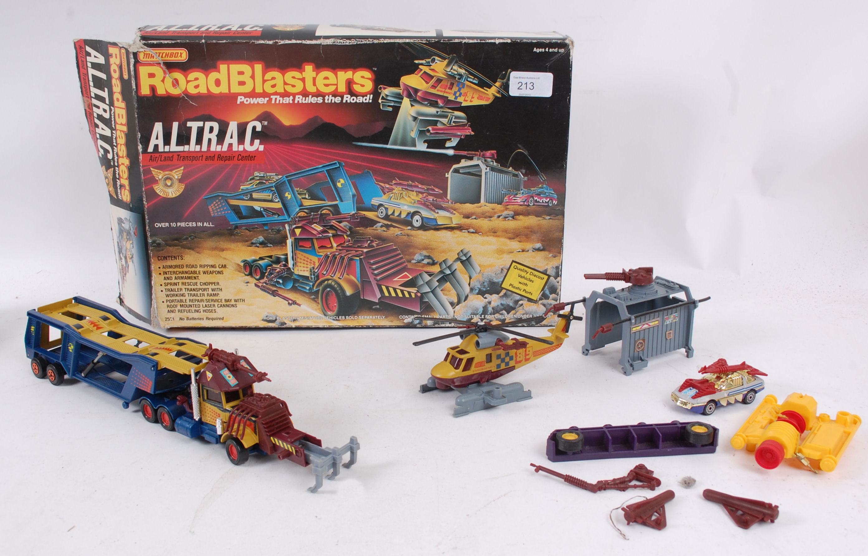 MATCHBOX ROADBLASTERS; A set of vintage Matchbox RoadBlasters ALTRAC ...