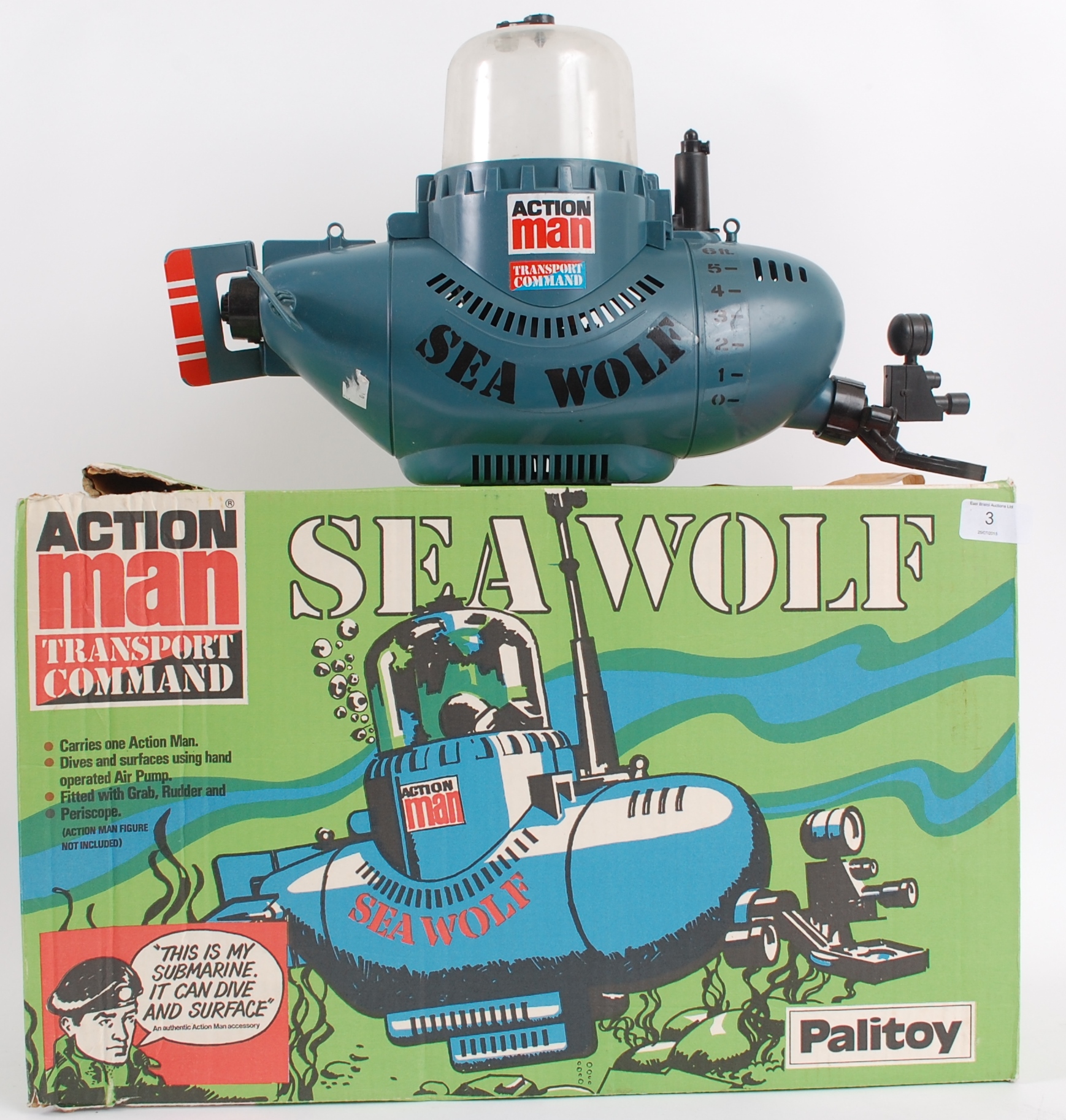 ACTION MAN; an original vintage Palitoy Action Man ' Sea Wolf ...