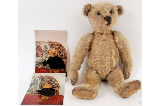 A RARE AND EARLY 1908 STEIFF TEDDY BEAR - auctions & price archive