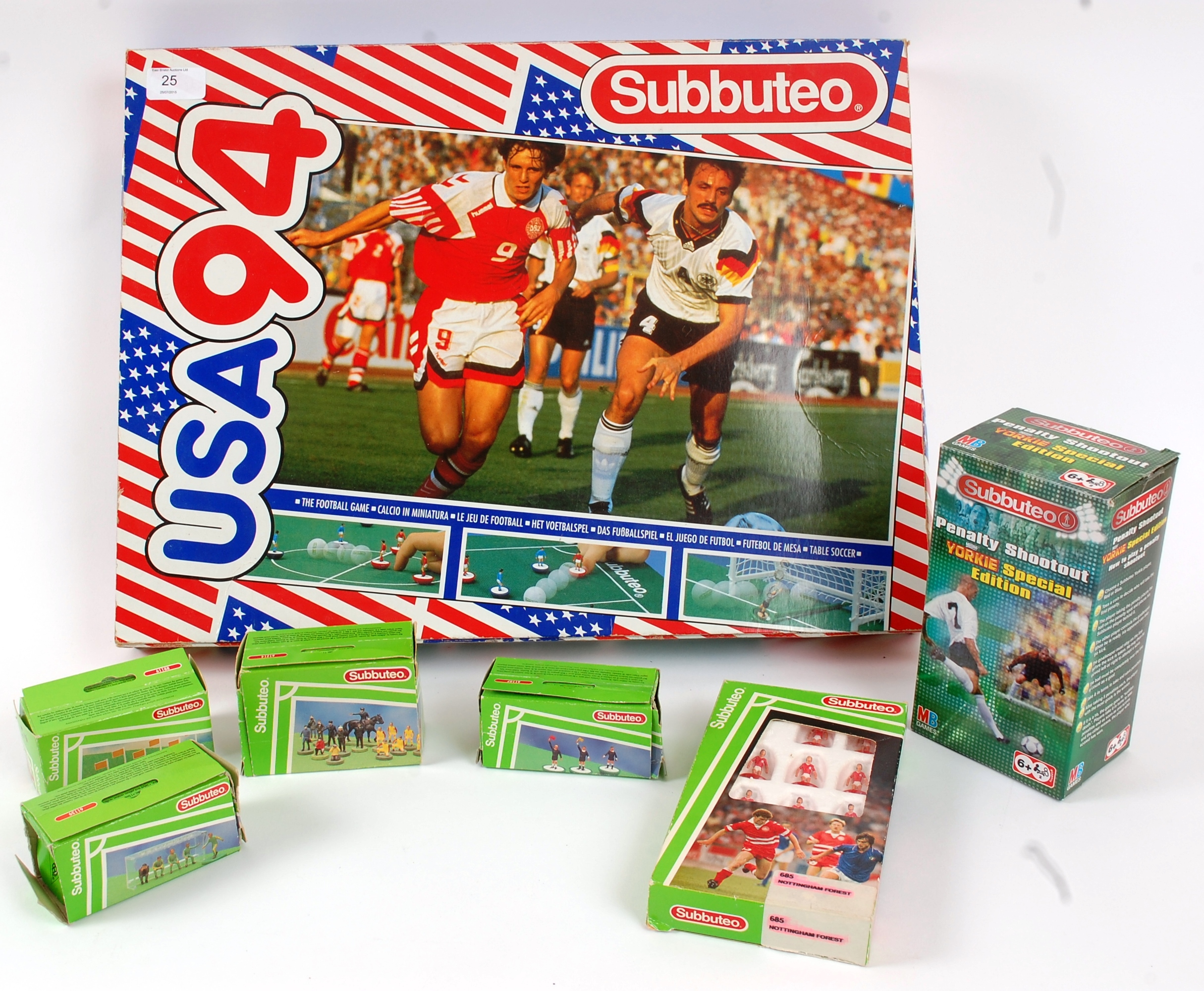 SUBBUTEO; An original limited edition USA 1994 Subbuteo football set ...