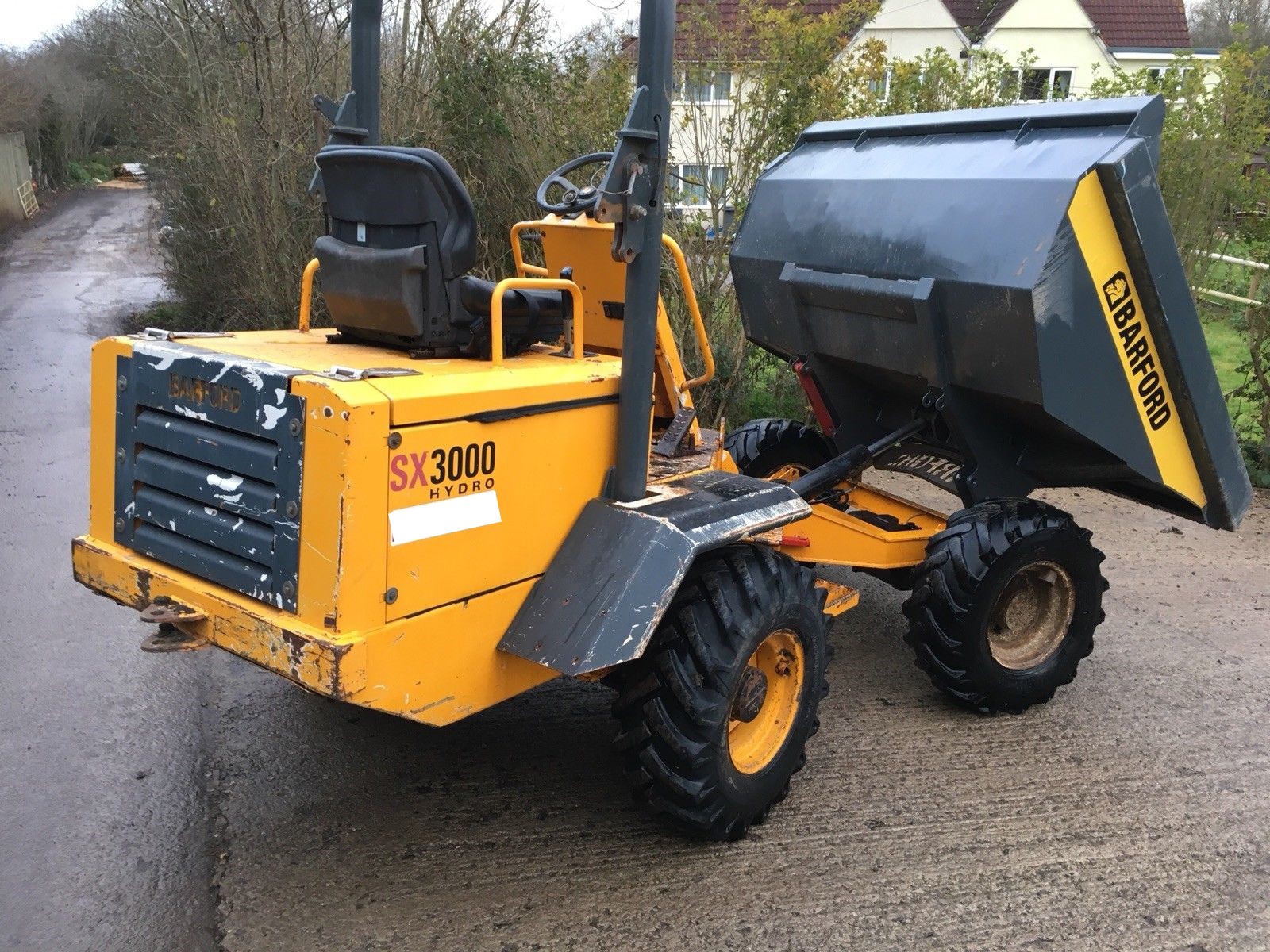 Barford Sx3000 AUTO DUMPER 2008 3 Ton dumper, 1950 hrsVery rare auto ...