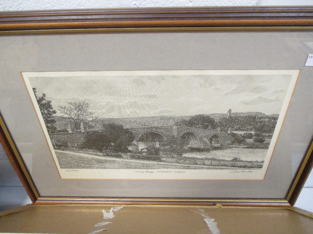 Ian Hunter (Scottish, 20th Century), Views of Stirlingshire - Stirling ...