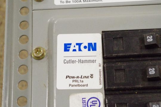 ETN Commercial Electrical Indoor Service Panel w/ Enclosure & Keyed ...