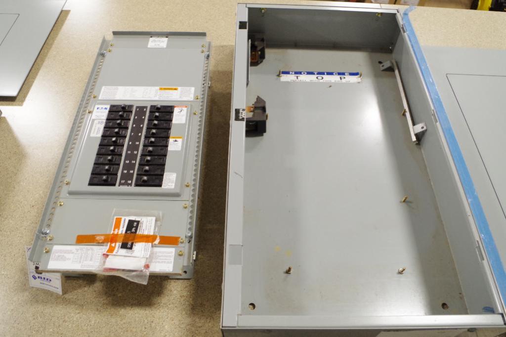 ETN Commercial Electrical Indoor Service Panel w/ Enclosure & Keyed ...