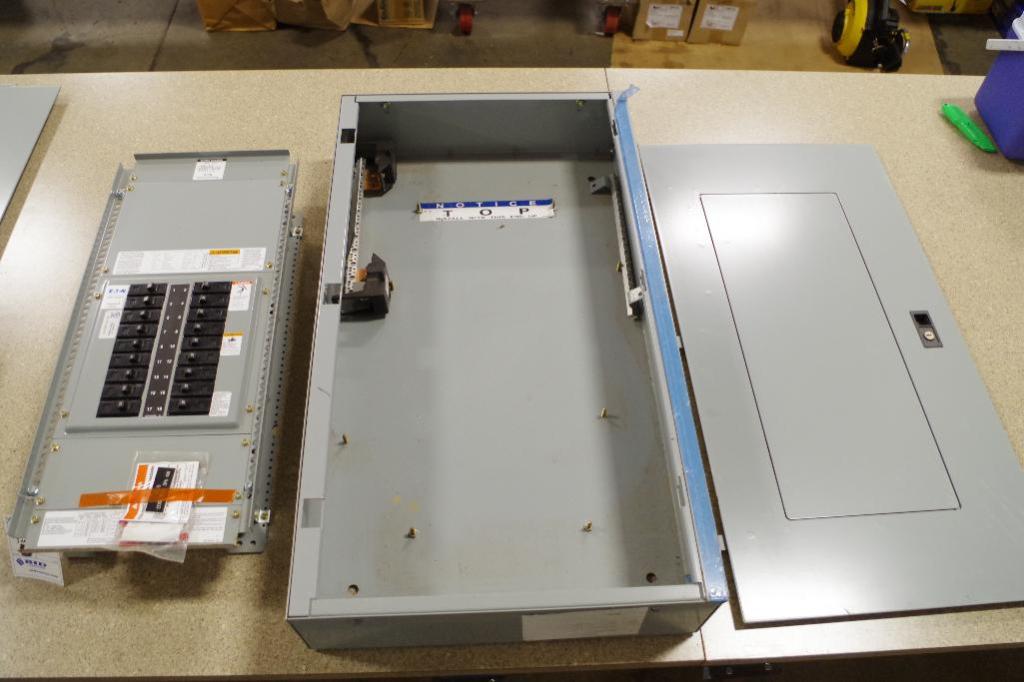 ETN Commercial Electrical Indoor Service Panel w/ Enclosure & Keyed ...