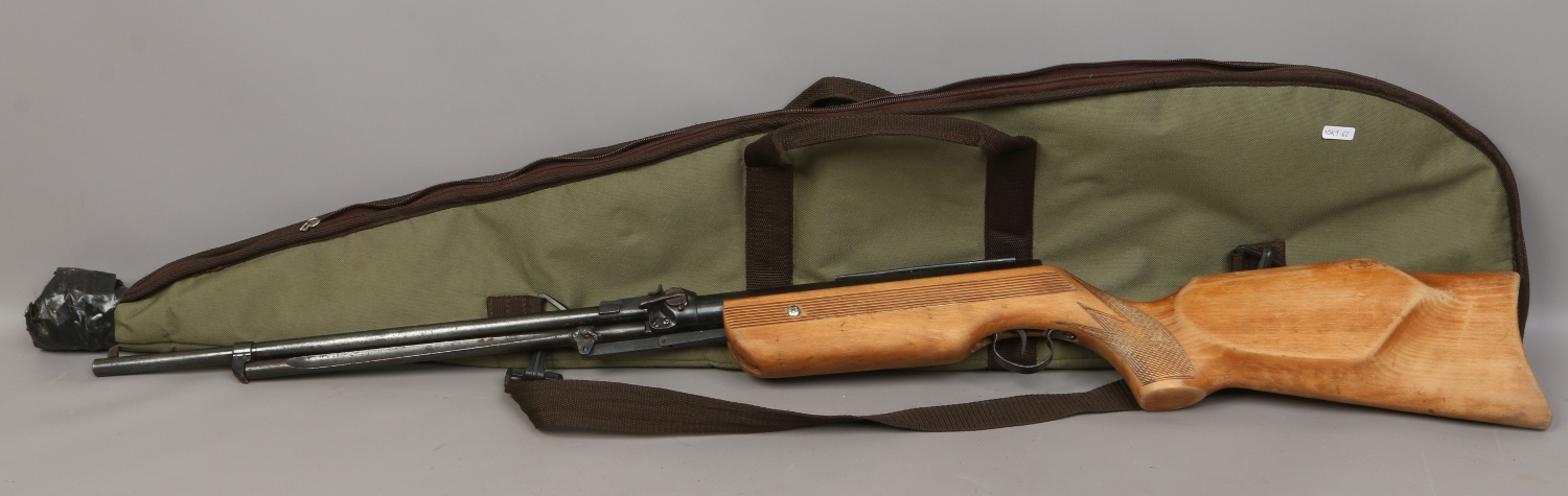 A Relum Tornado .22 air rifle.