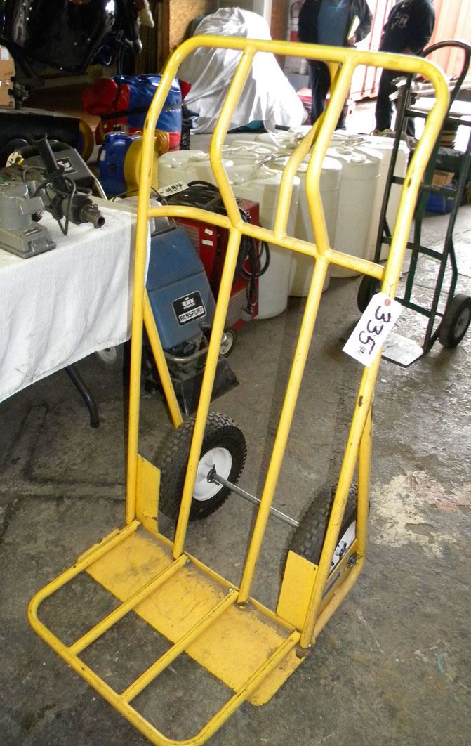 Yellow Hay Bale Hand Truck