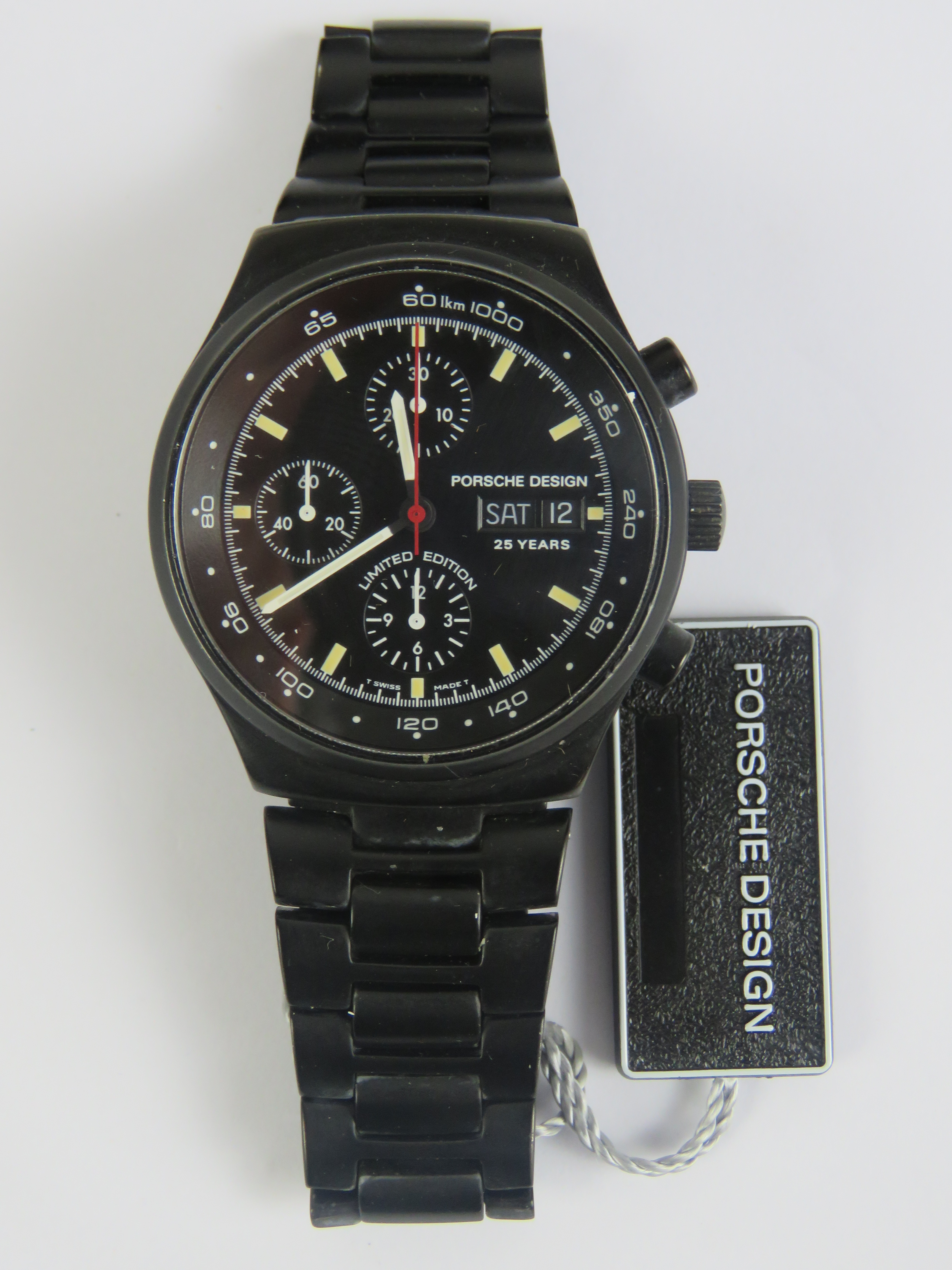 A Porsche Design PO11 limited edition chronograph wristwatch made to ...