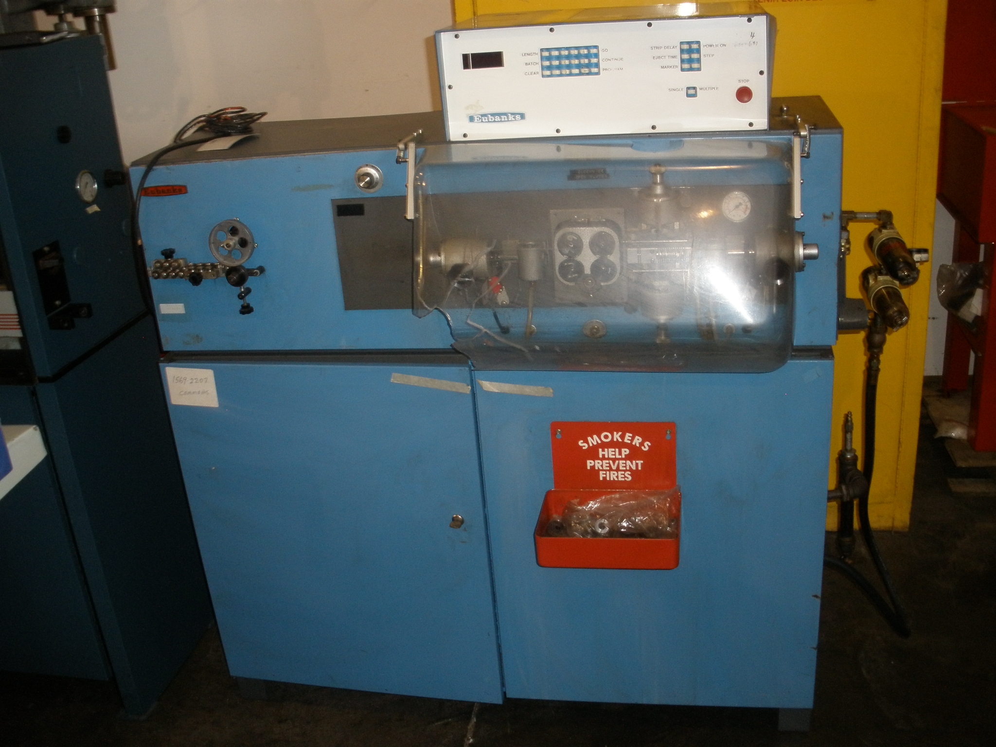 Eubanks Model 2700 Wire Cutter/Stripper SN 186-278 For Questions Call ...
