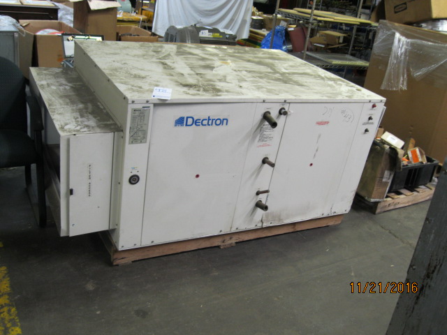 Dectron Dry-O-Tron dehumidifier - 693lb