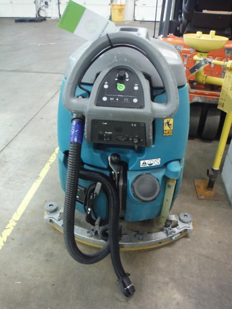 2105 Tennant 24 v floor scrubber, Model HF2-V4-TN-24-20, SN 1420966 ...