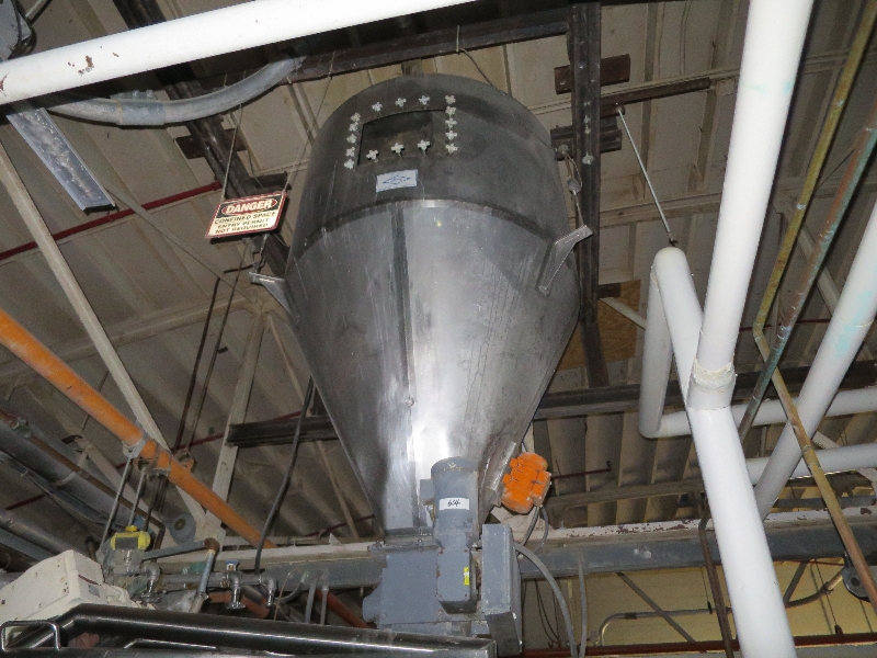 Pfening flour hopper, Stainless steel flour hoppers, all with bin ...