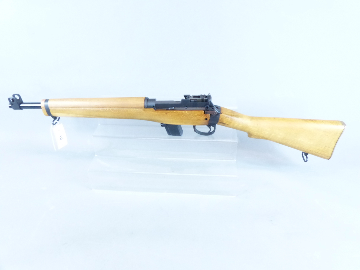 RIFLE. ARMALON LTD. 9mm BOLT ACTION CARBINE CONVERSION OF ENFIELD RIFLE ...