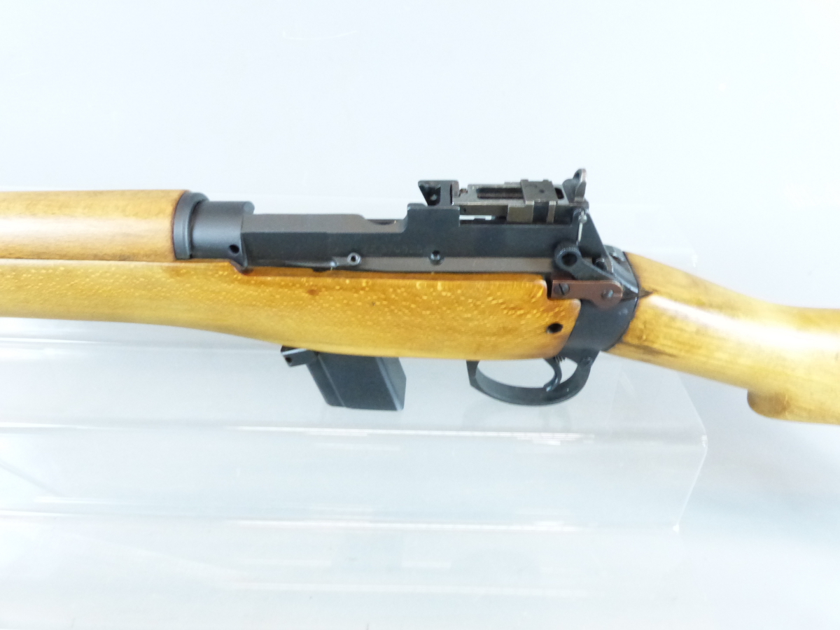RIFLE. ARMALON LTD. 9mm BOLT ACTION CARBINE CONVERSION OF ENFIELD RIFLE ...