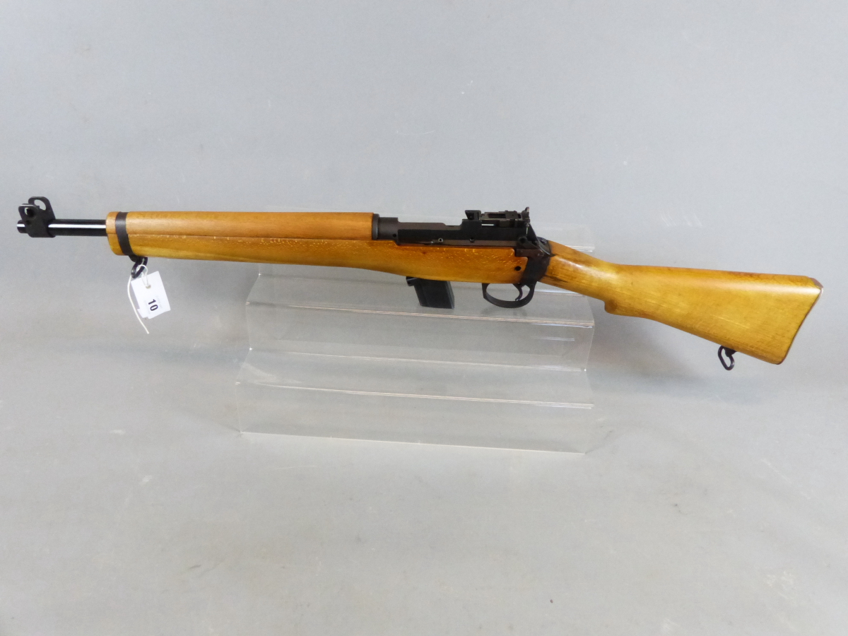 RIFLE. ARMALON LTD. 9mm BOLT ACTION CARBINE CONVERSION OF ENFIELD RIFLE ...
