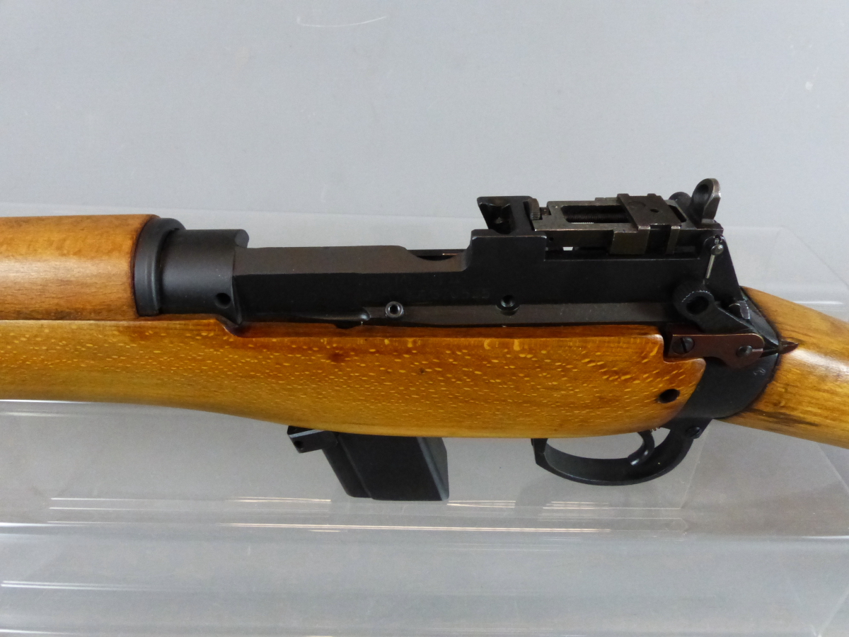 RIFLE. ARMALON LTD. 9mm BOLT ACTION CARBINE CONVERSION OF ENFIELD RIFLE ...